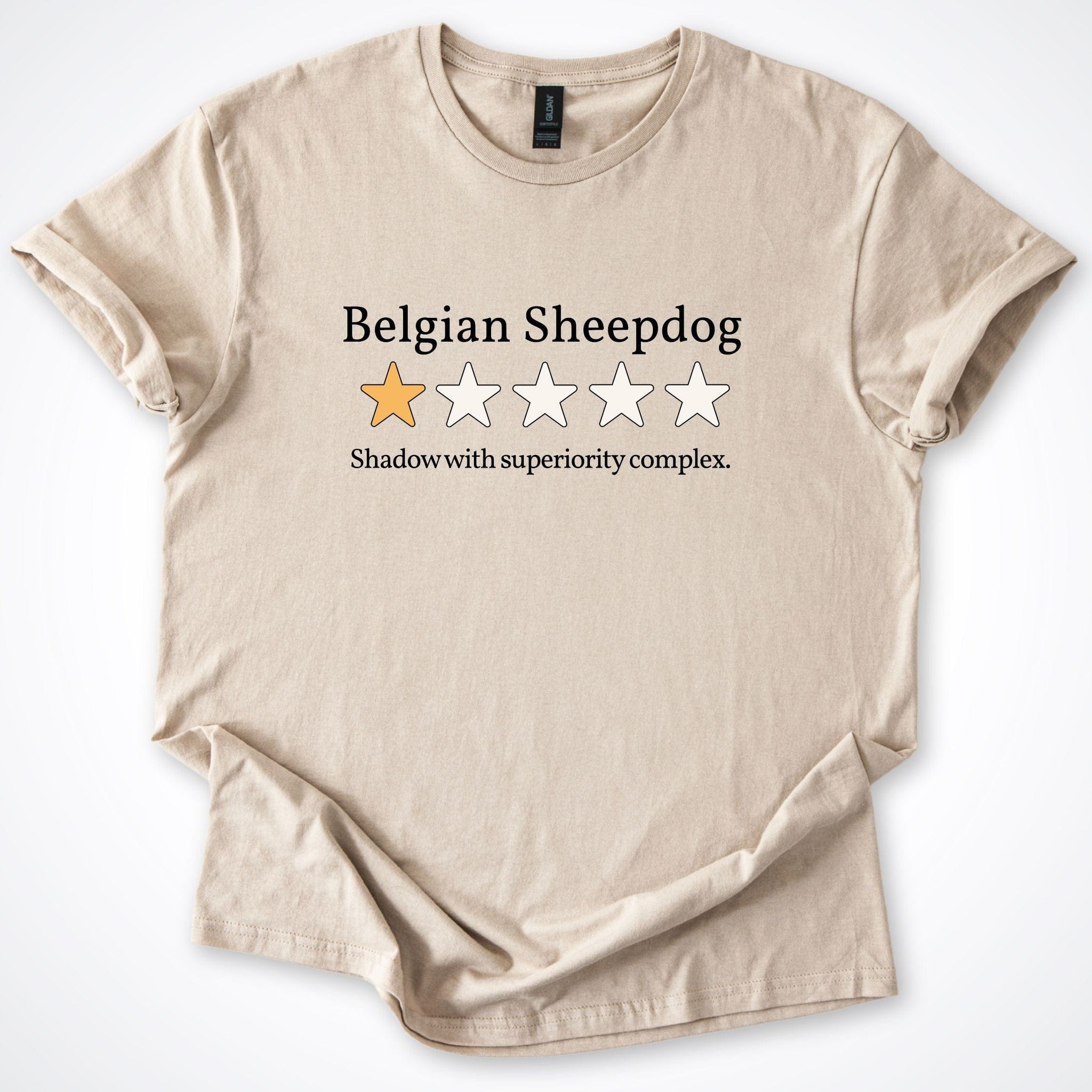 Belgian Sheepdog 1-Star Review T-Shirt